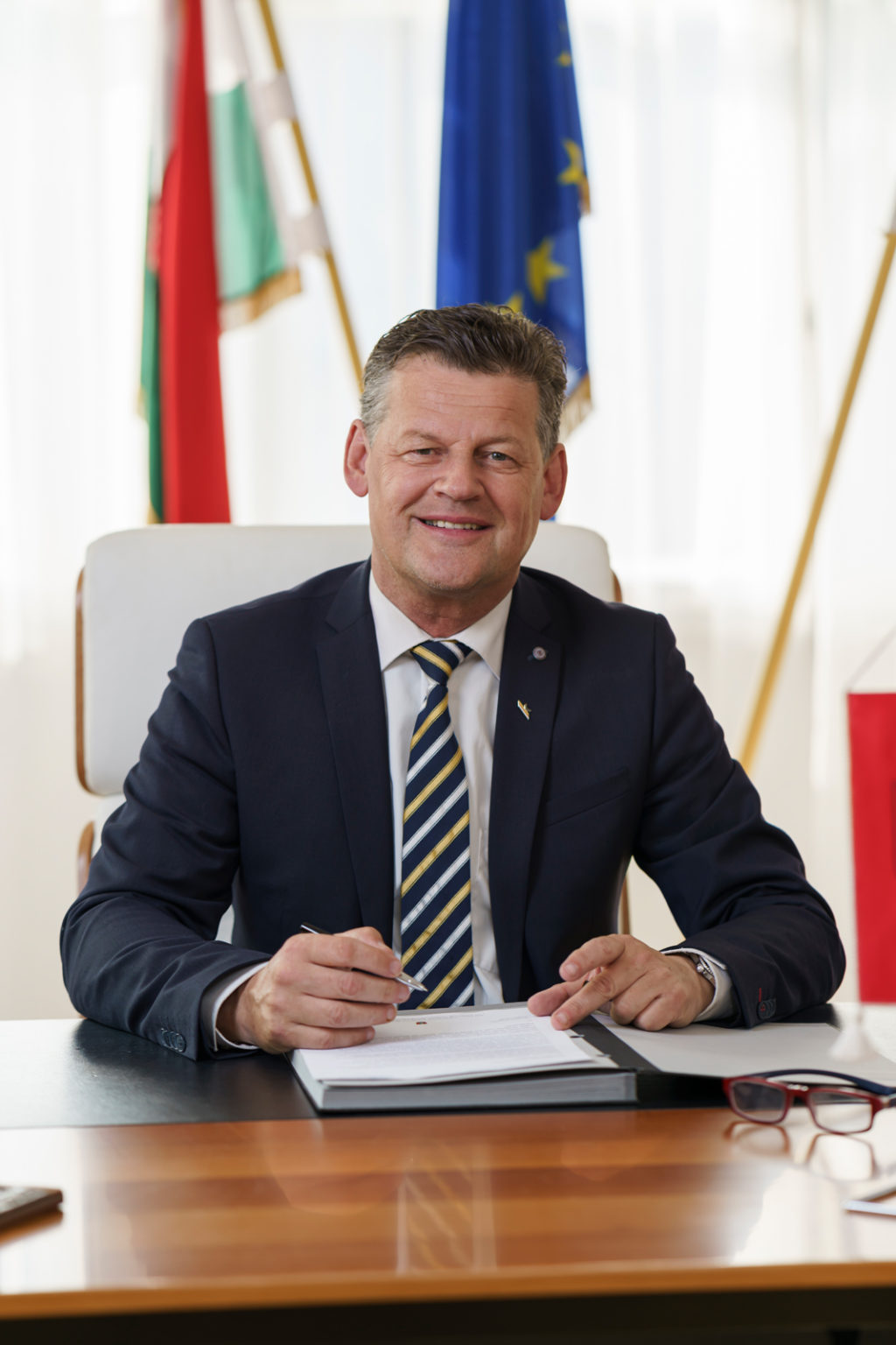 Christian Scheider, Bürgermeister der Landeshauptstadt Klagenfurt am ...